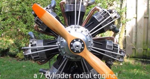 a 7 cylinder radial engine - MechanicsTips