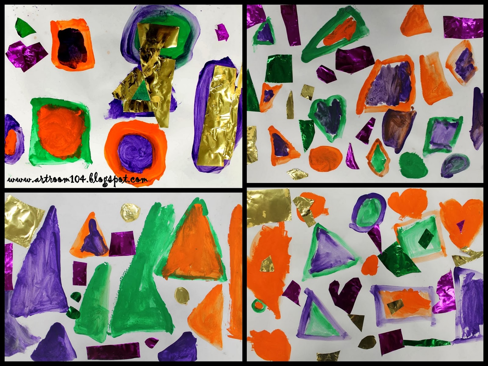 Art Room 104: Kindergarten: Secondary Shapes