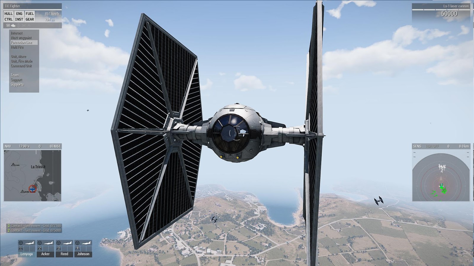 レーザー砲も撃てる Arma 3 用 TIE ファイター MOD の映像が公開 | 弱者の日記^^ - Arma 3 MODとアドオン紹介