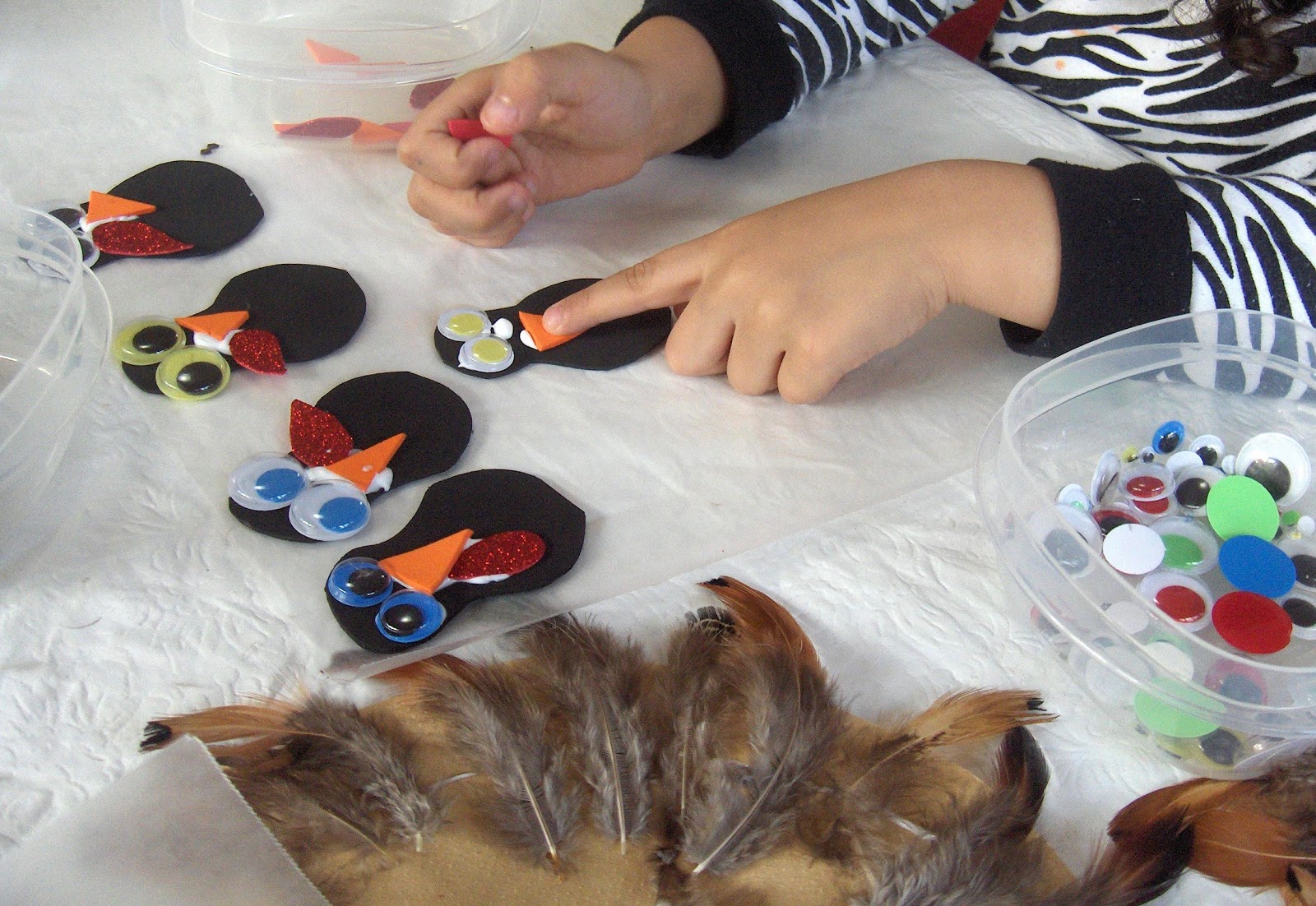 Somethings Old, New, Green, Redo!: Kid's Crafts:Roly-Poly Turkeys for ...