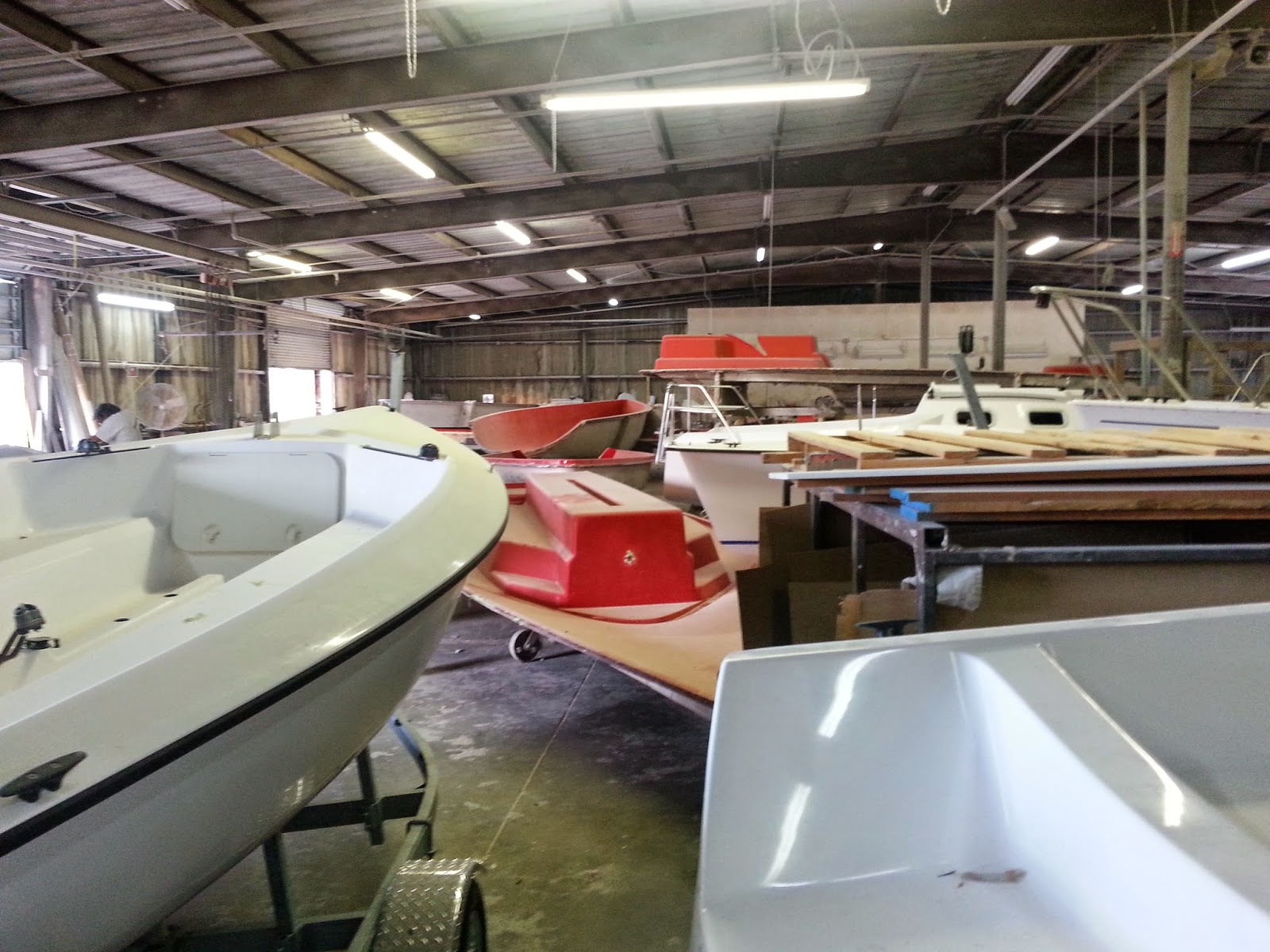 The Kasey Nesselrotte Blog: Precision Boat Works, Palmetto, FL