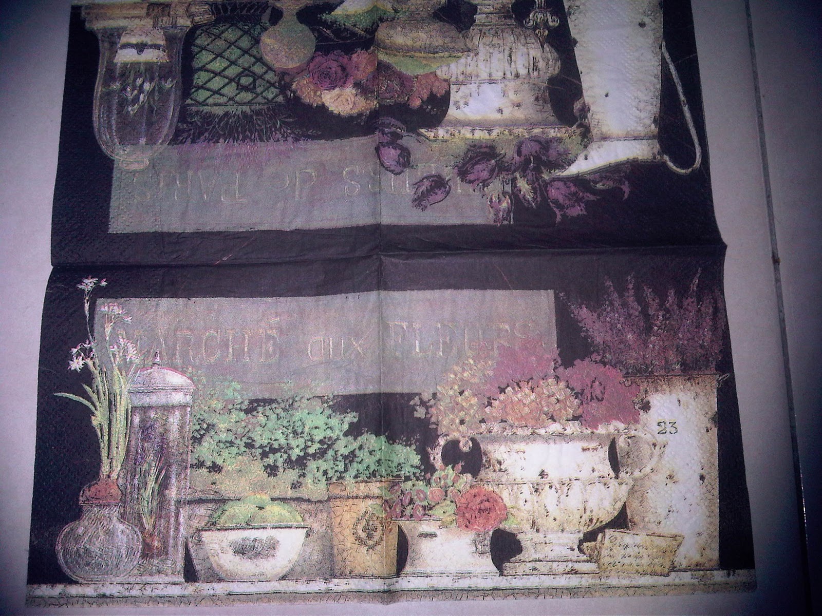 Dilliesha art n craft: Decoupage paper/tissue