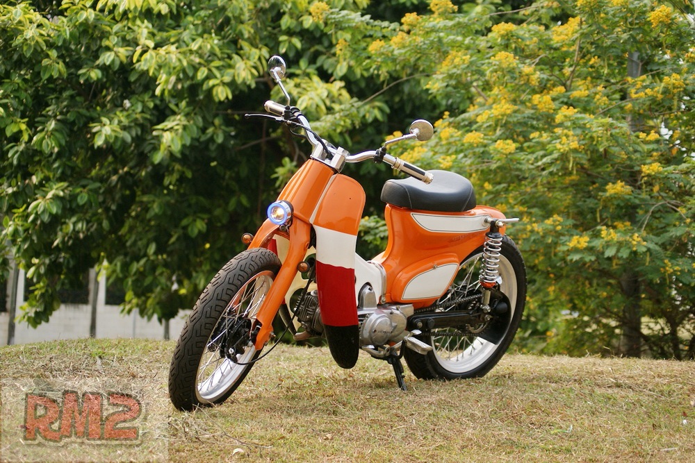 MODIFIKASI MOTOR STREET CUB