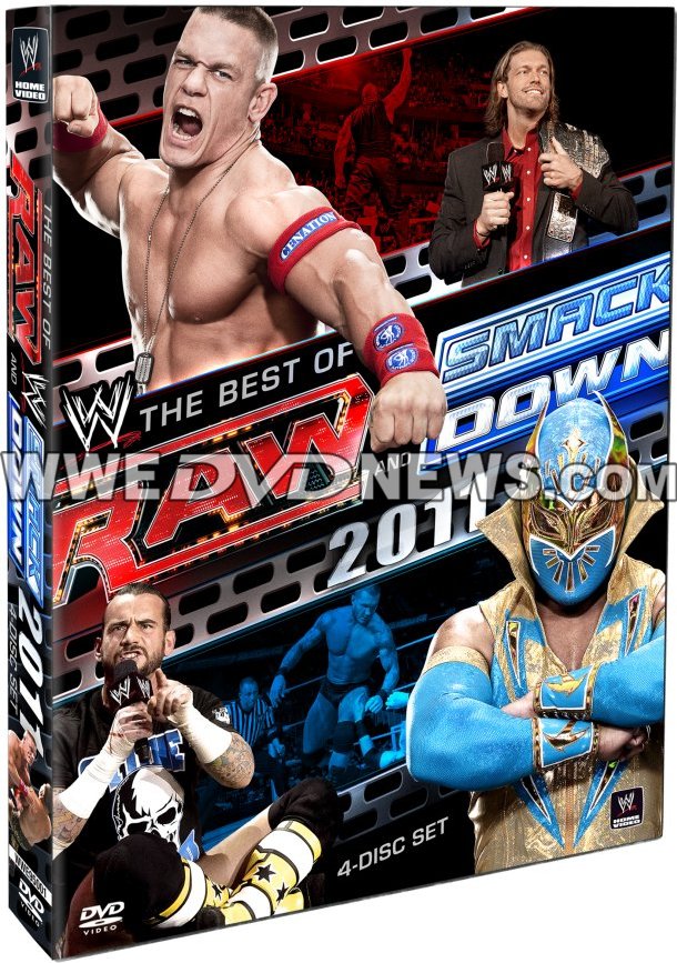 Capa do DVD "Best Of RAW And SmackDown 2011" ~ Virtude Wrestling - Viva essa Virtude!