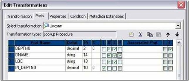 Informatica Tutorial: LOOKUP TRANSFORMATION
