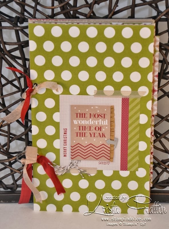 Stampin' Dolce: Winter retreat - Christmas Mini Album