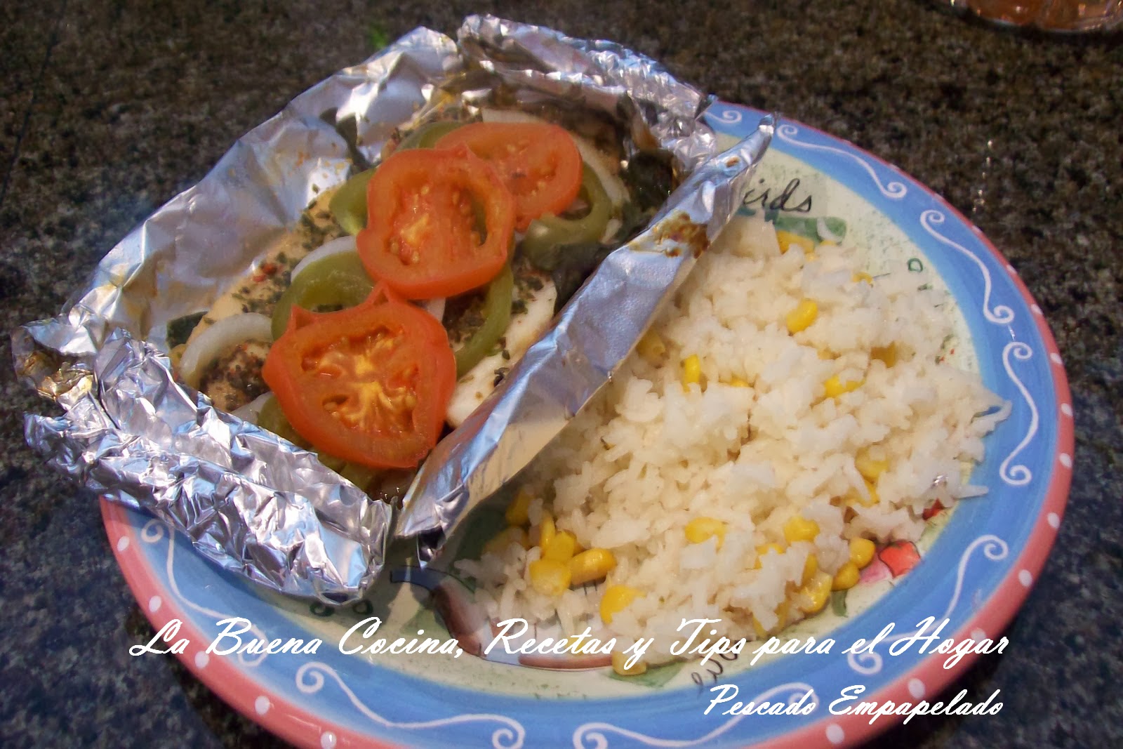 La Buena Cocina, Recetas y Tips para el Hogar: Pescado Empapelado