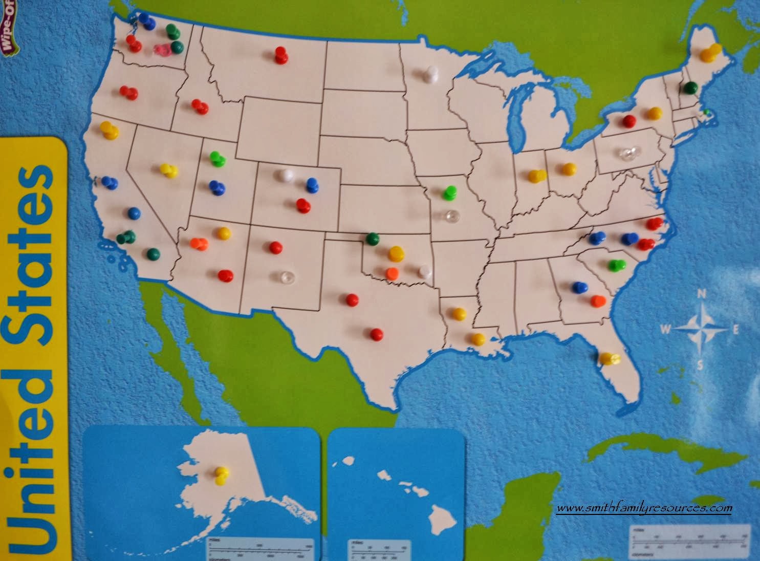 Smith Family Resources: New Postcard Maps!