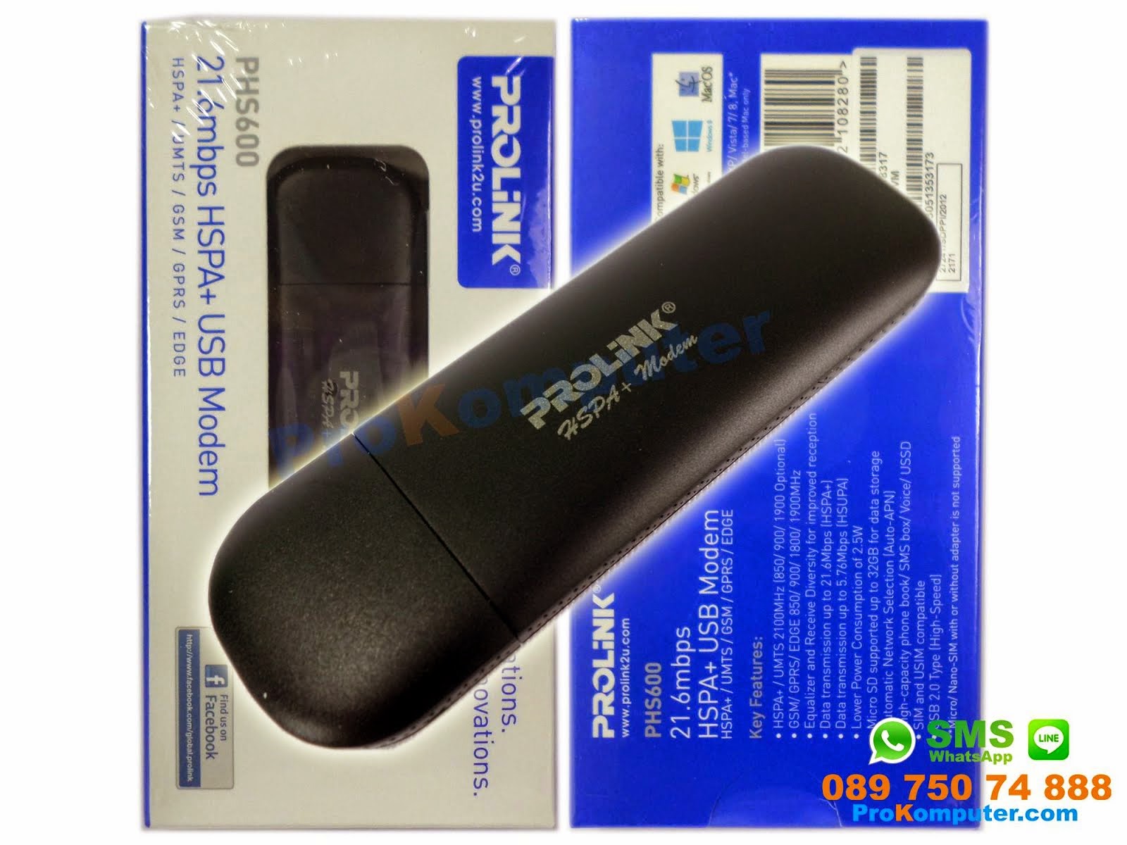 Toko Komputer Jogja: idm486x Modem Prolink 4G USB HSPA PHS600