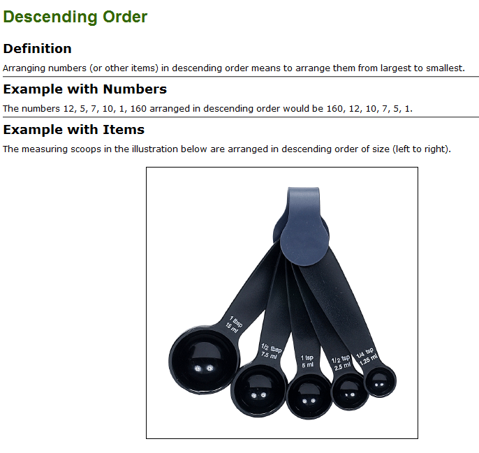 Love of Learning Blog: Mathematics Glossary