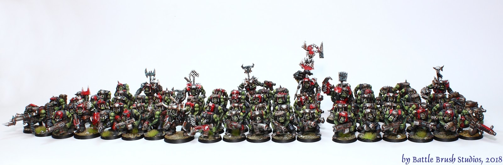 Battle Brush Studios: Showcase: Orks, Orks, Orks!