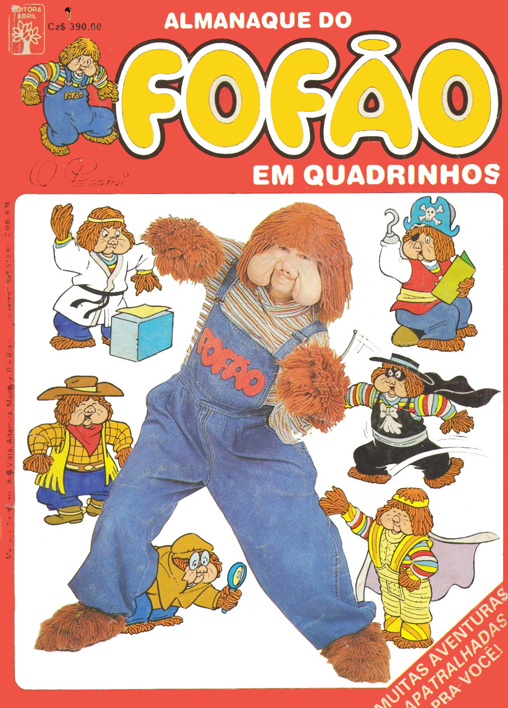 Gibis Clássicos: Almanaque do Fofão em Quadrinhos n° 1 - Editora Abril