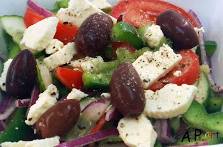 Alex the Contemporary Culinarian: Greek Rustic Salad