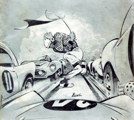 Just A Car Guy: the cool art on the covers of the Bridgehampton sports ...