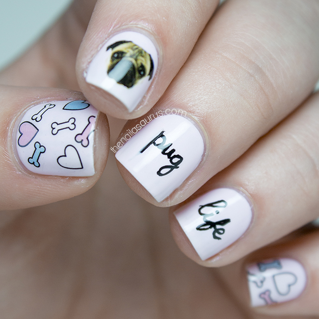 The Nailasaurus | UK Nail Art Blog - Snippet: I Didn't Choose the Pug ...