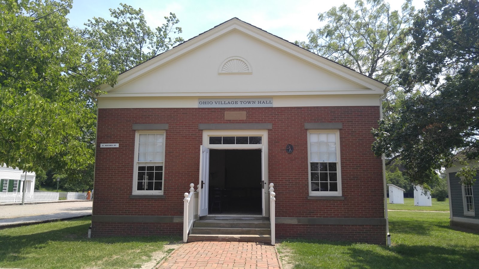 Travels of a Hobgoblin Taphophile: Ohio Village Town Hall - Ohio Village