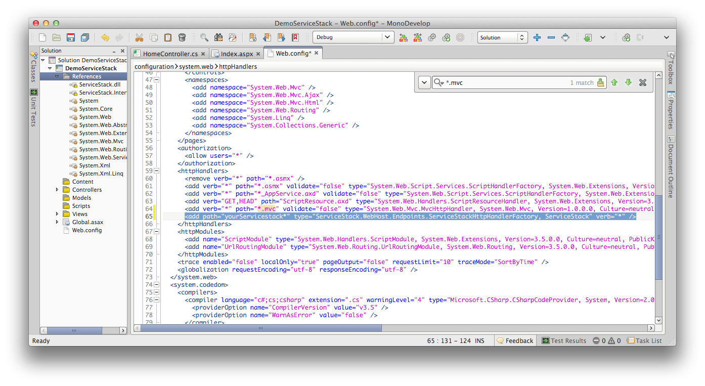 class Programmer : IEnableMuch {: ServiceStack Walkthrough. Screenshots ...