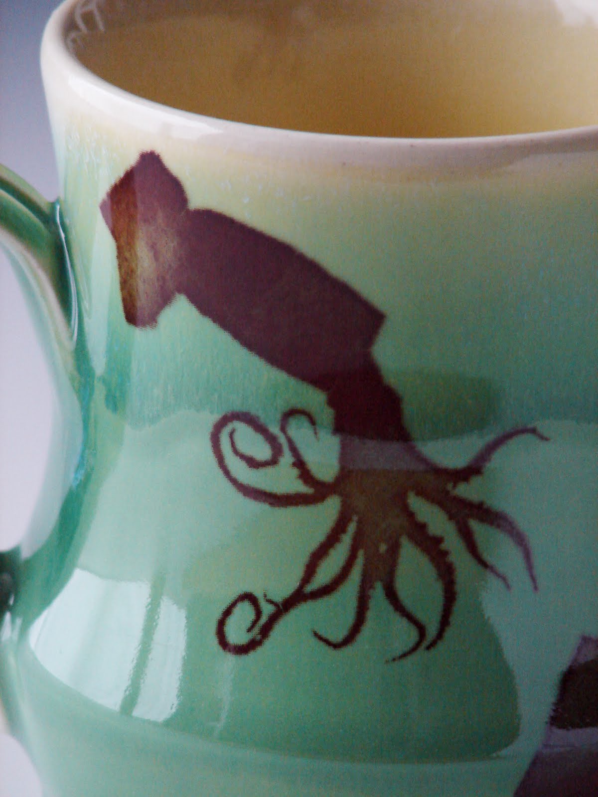 Cephalopod Ink Ceramics: Colors and Decals