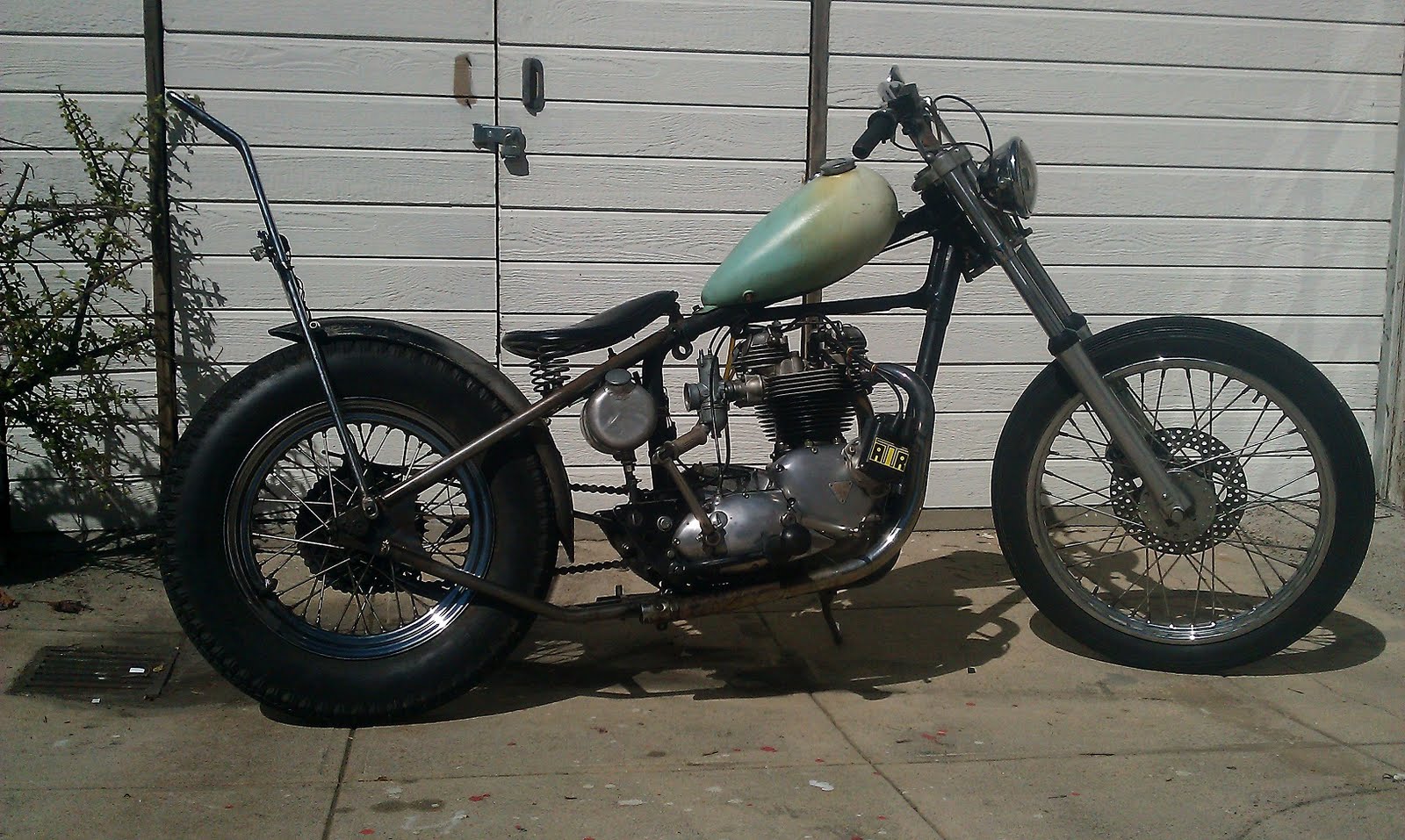 Born Loser: Triumph Chopper for Sale