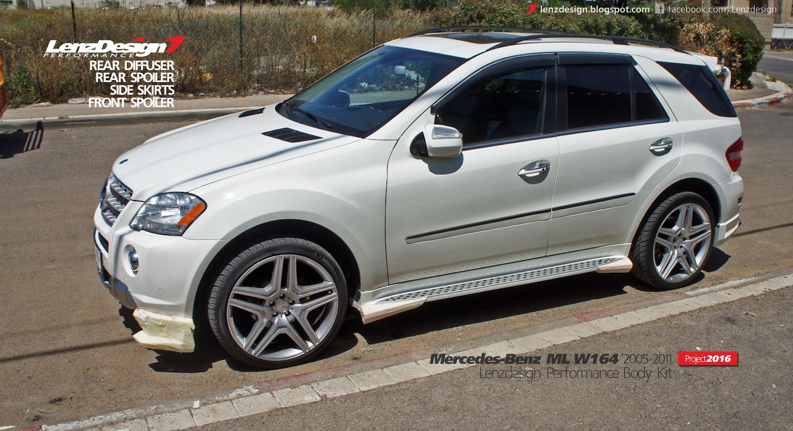 Mercedes-Benz ML W164 Lenzdesign Bodykit & Spoilers
