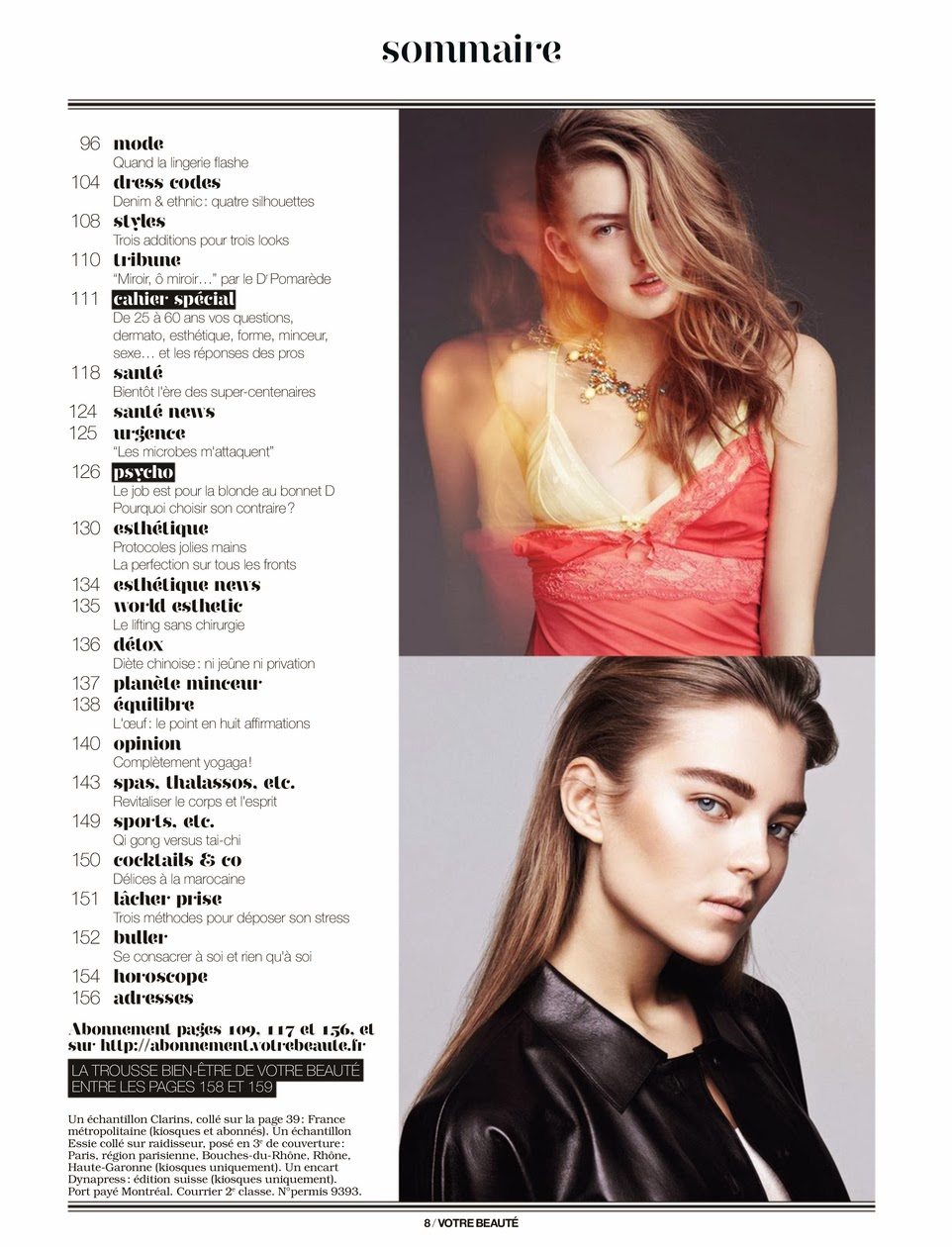 Le meilleur magazine féminin ?? Votre Beauté inconstestablement ...