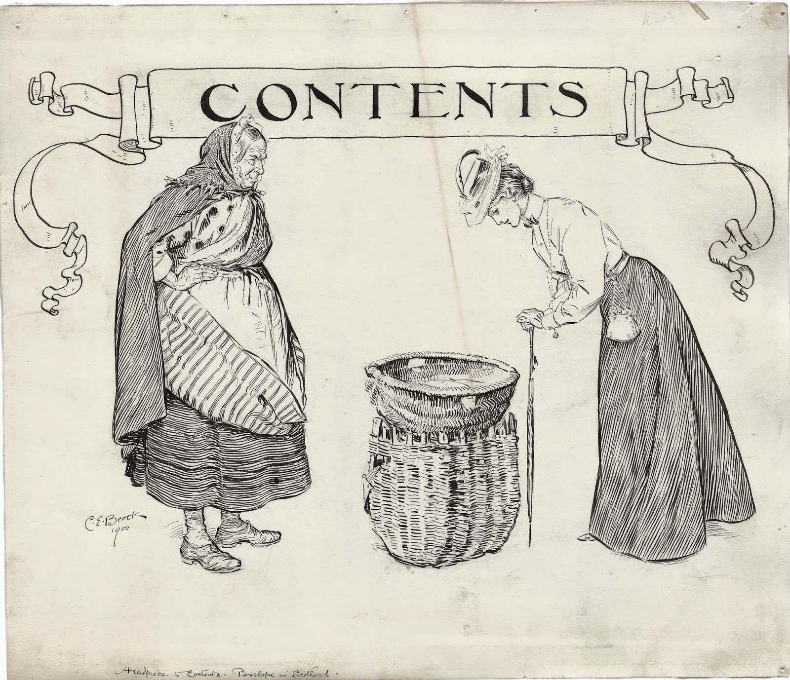 Original Comic Strip, Animation and Illustration Art: Charles Edmund Brock