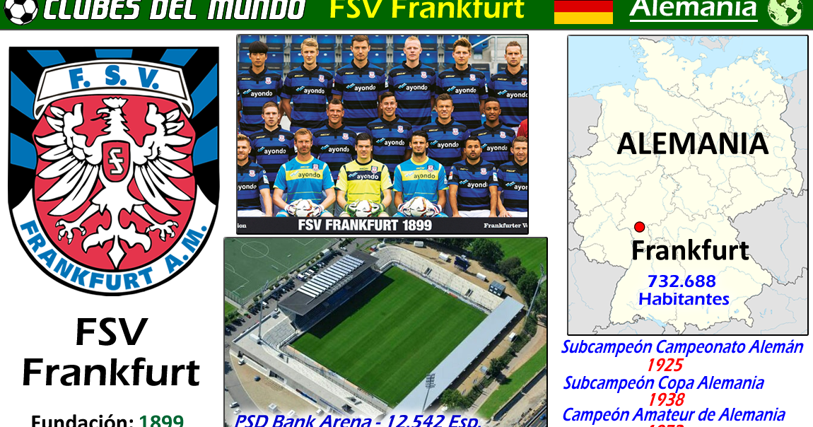 Clubes del Mundo del Fútbol: Clubes del Mundo: FSV FRANKFURT (Alemania ...