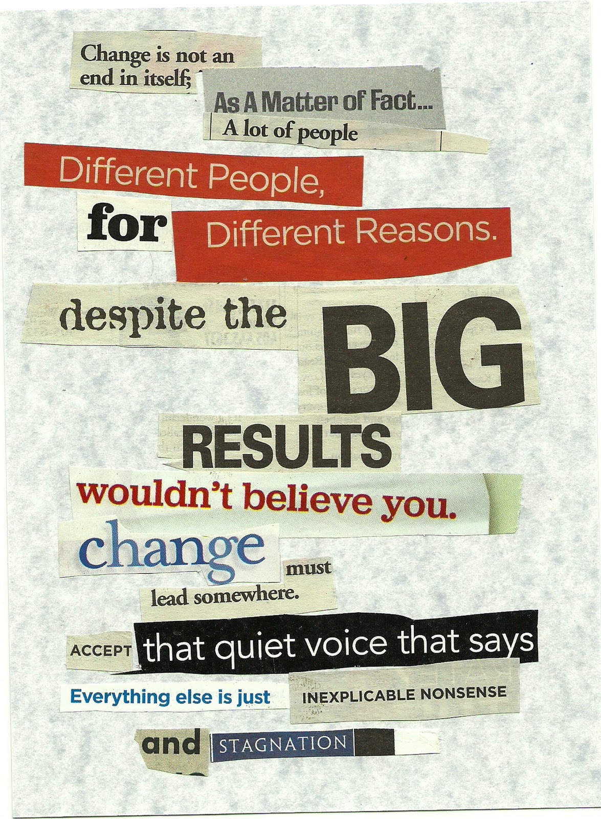 The collage poet: October 2011