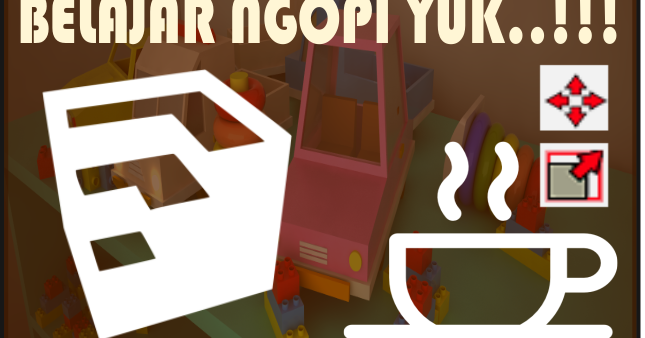 Dikasih Tahu: Cara Multiple Copy/Array Objek Linear - Sketchup Tutorial