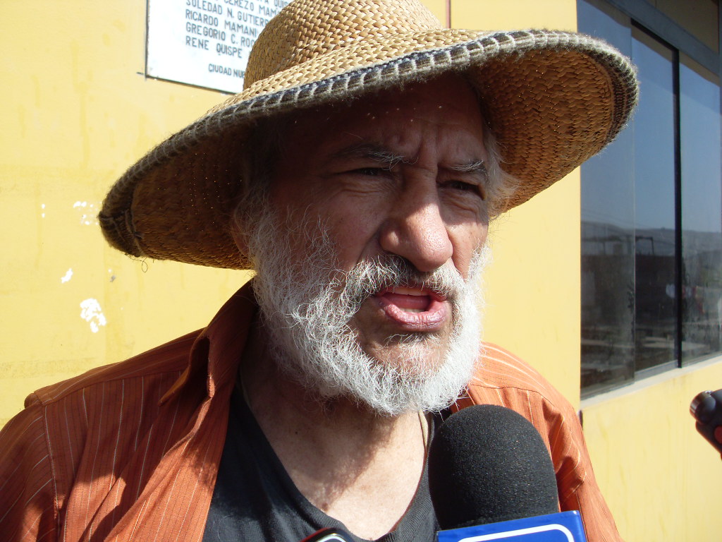 Hugo Blanco en el congreso macrorregional por defensa del agua(Tacna ...