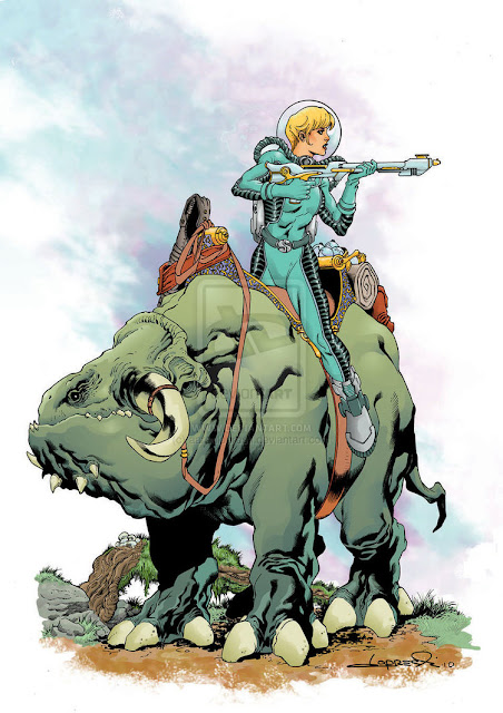 Calvin's Canadian Cave of Coolness: Kit Carter Galactic Ranger By Lopresti