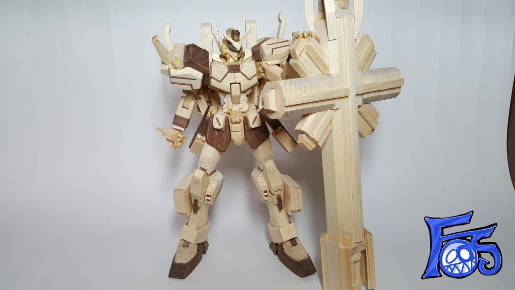 GUNDAM GUY: Gundam Prometheus [Wood Ver.] - Wood Build
