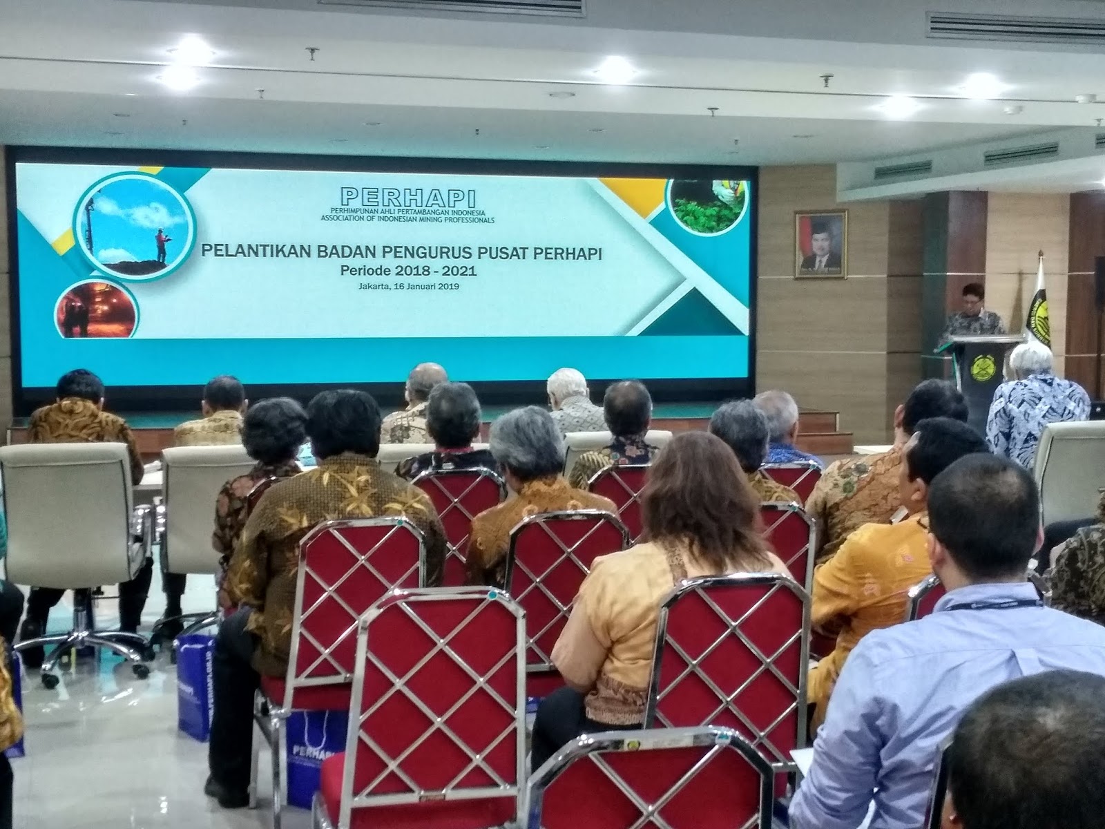 Pengurus Perhapi Periode 2018-2021 Resmi Dilantik - OG INDONESIA