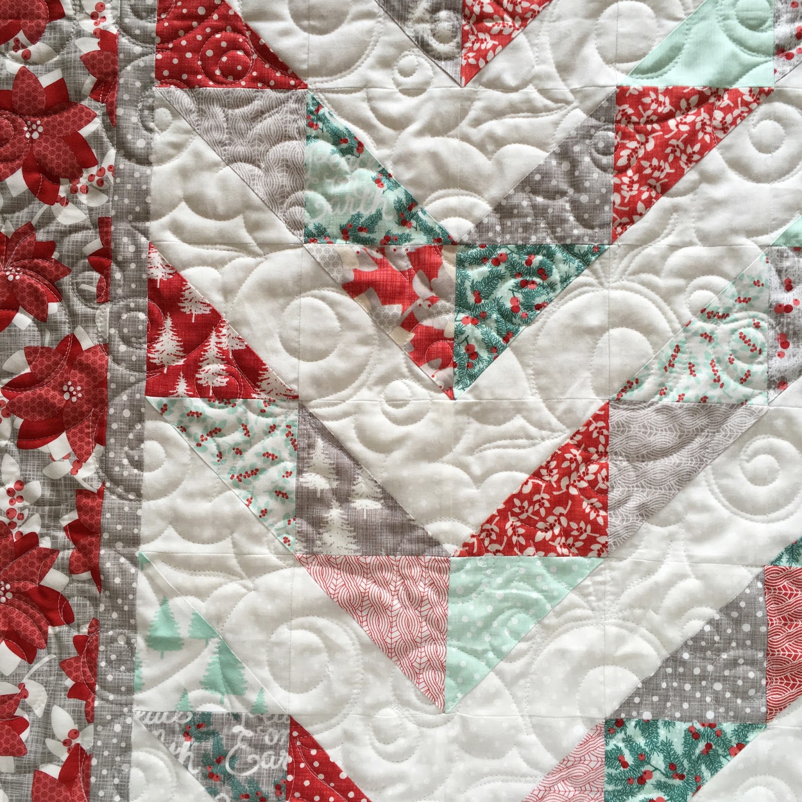 Quilting It: "Merriment" on a Winterberry!