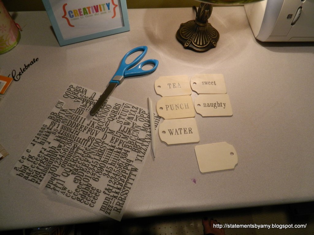 Statements: DIY Beverage Tags