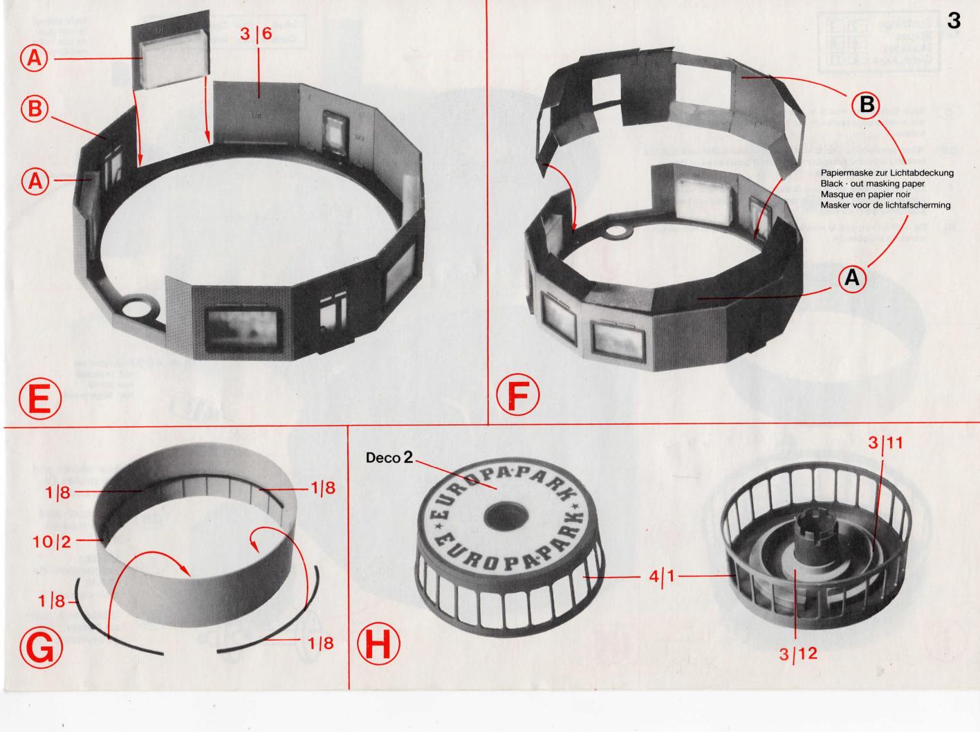 Mini-Manèges: Notice Tour Panoramique Faller B-325