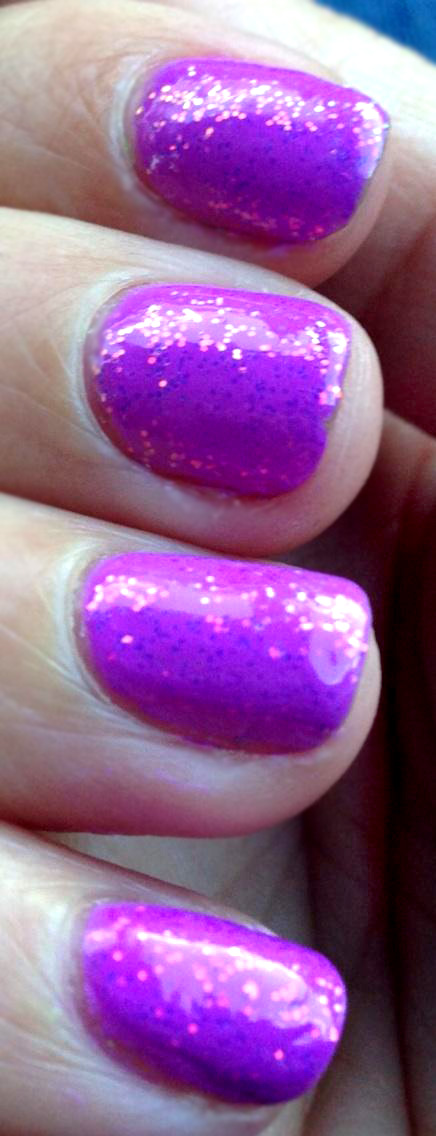 Dema Pixie: Chunky Holo Purple over Love at First Lavender/ LOTD