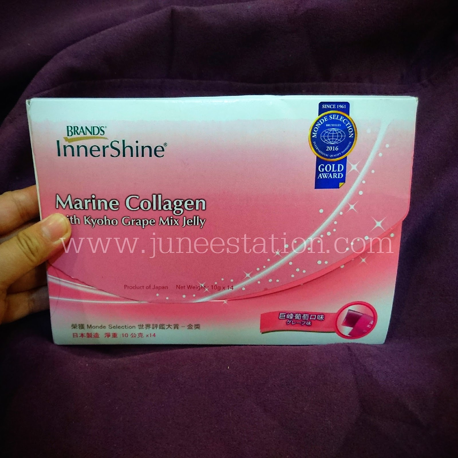 【Brand's】白兰氏 InnerShine Marine Collagen 美之凍膠原蛋白-巨峰葡萄试吃文