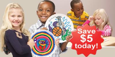 Fishful Thinking: Make a Plate Art Project Kit - Makit Save over $5.00 ...