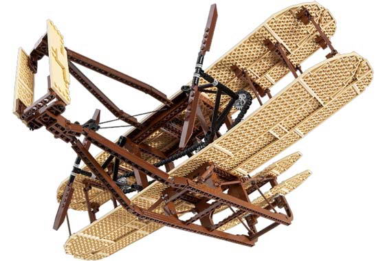 onetwobrick11: LEGO set database: set database: LEGO 10124 wright flyer