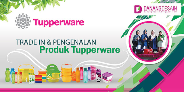 Contoh Desain Banner atau Spanduk Tupperware - Contoh Desain Banner Spanduk