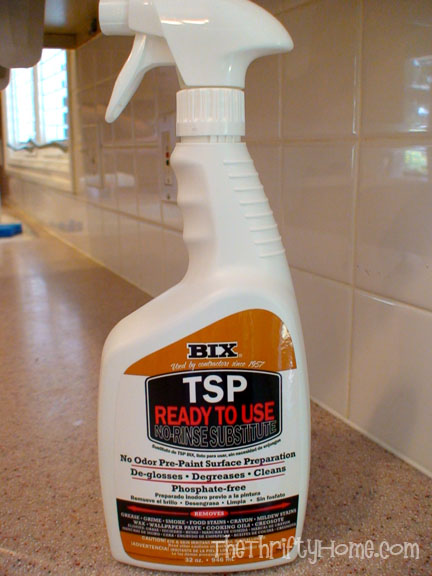 *The Thrifty Home: Kitchen Remodel - Painting Cabinets