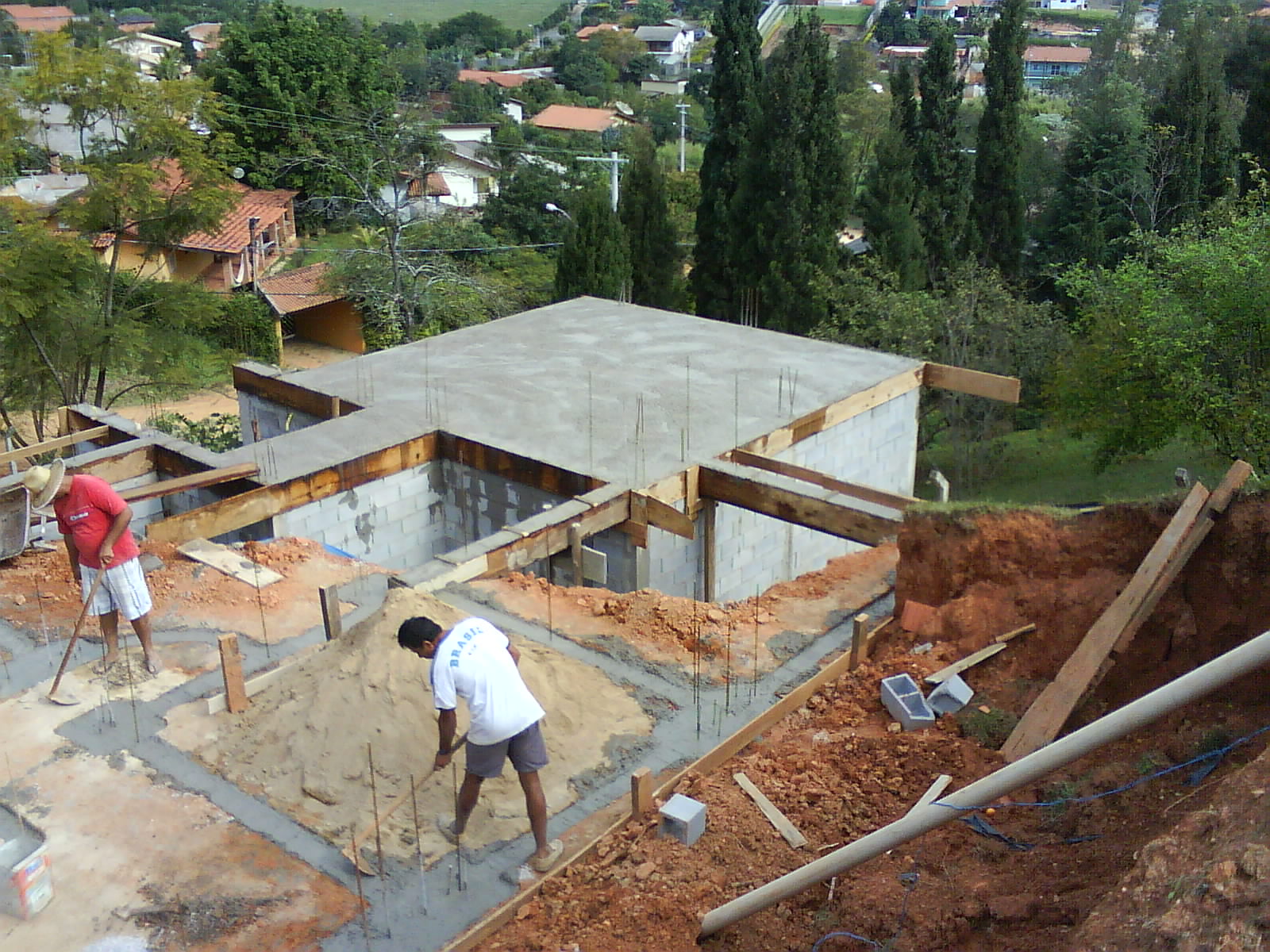 Construção Passo a Passo: concretagem