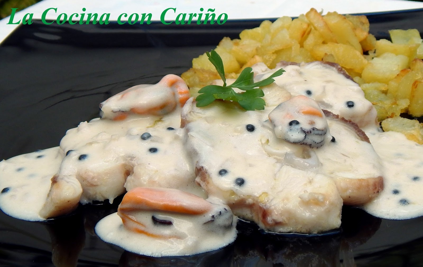 CAZÓN EN SALSA DE CAVA