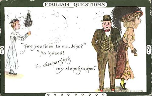 Cobb Shinn: Foolish Questions