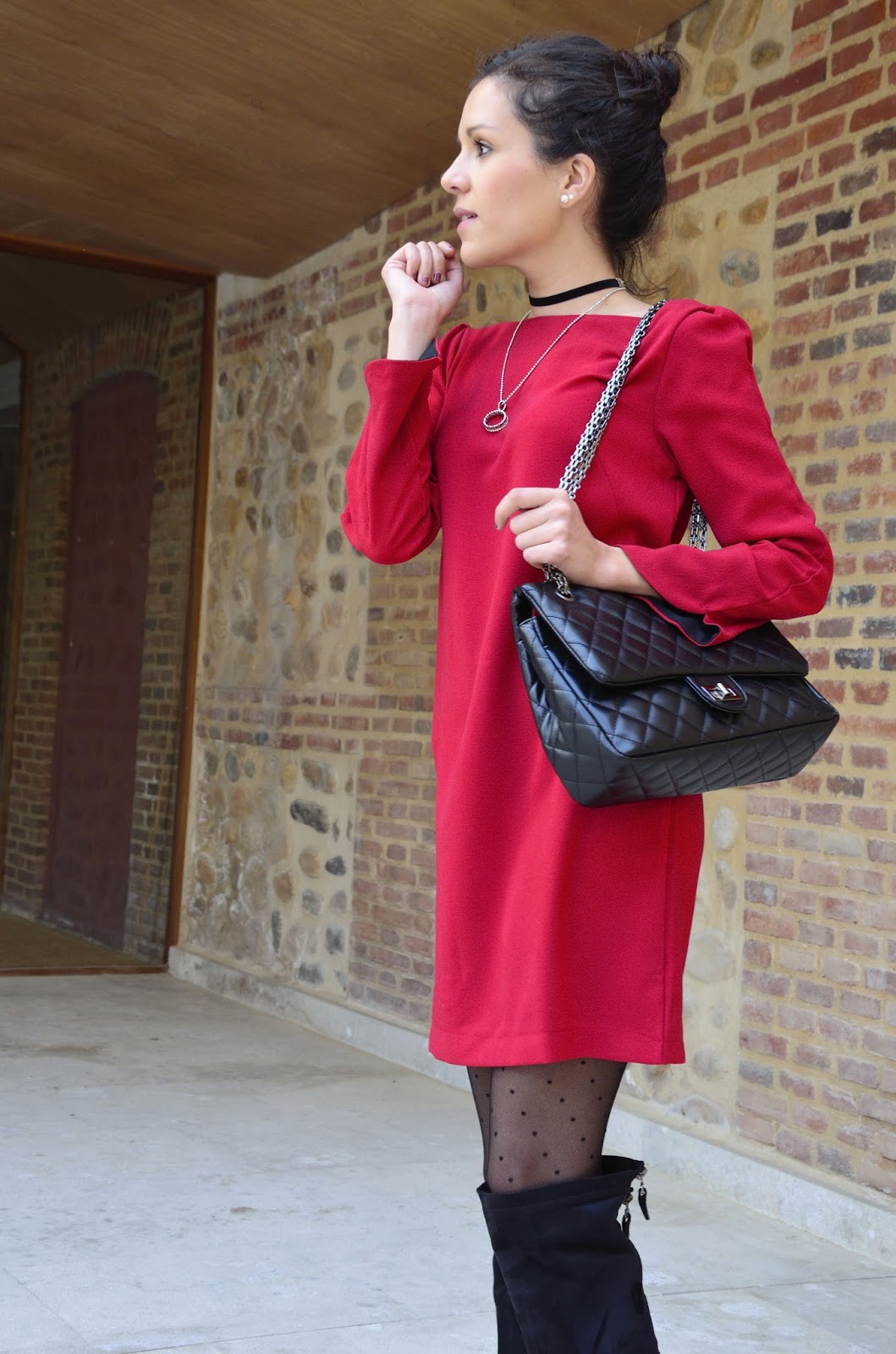 Trends Gallery Blog: LOOK CON VESTIDO Y BOTAS ALTAS