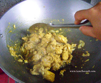 i am the cook!: Adobong Dilaw (Chicken Adobo in Turmeric Sauce)