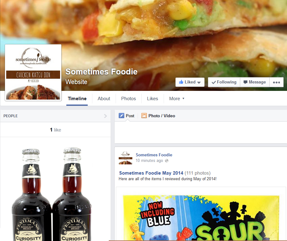 Sometimes Foodie: NEW Sometimes Foodie Facebook Page