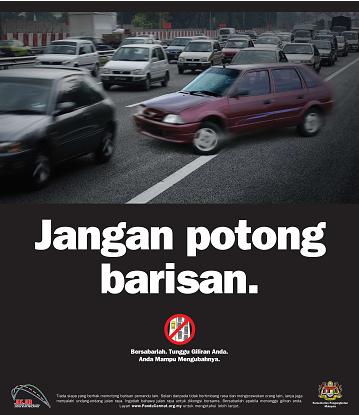 Bahasa Melayu: Poster Keselamatan Jalan Raya