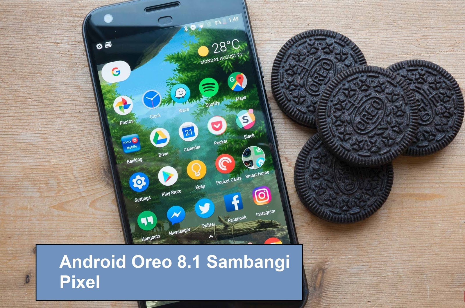 Android Oreo 8.1 Sambangi Pixel Dalam Kurun Waktu Beberapa Minggu Ini - TeknisiKediri.com